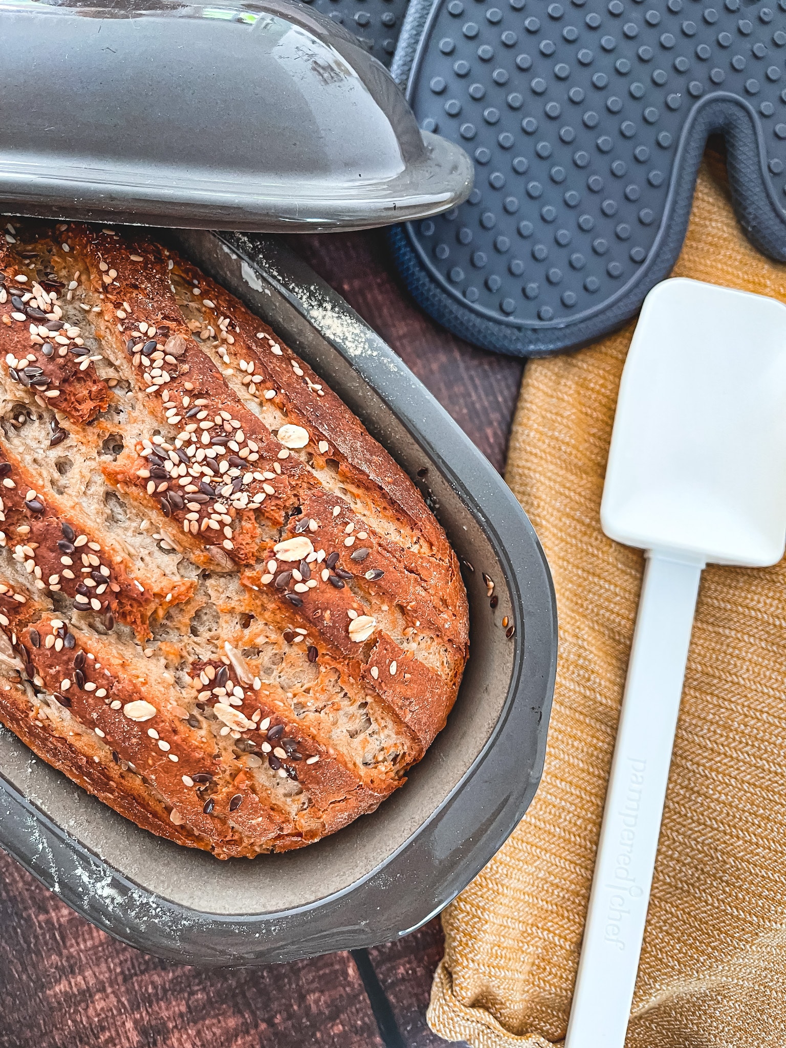 Bambi - ein Weizen-Roggenbrot aus dem kleinen Zaubermeister - ines-kocht.de